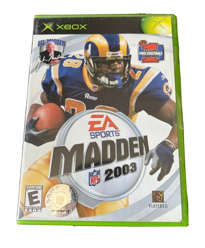 Madden NFL 2003 Microsoft Xbox, 2003 Michael Vick Game Complete ...