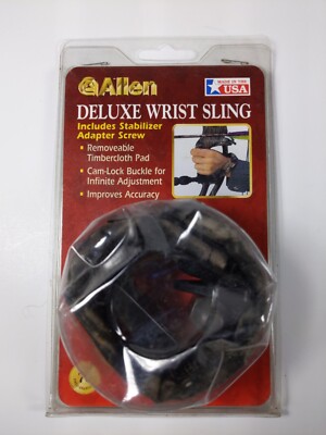 Allen Deluxe Compound Bow Wrist Sling Hunting, Target, Field, Archery ...