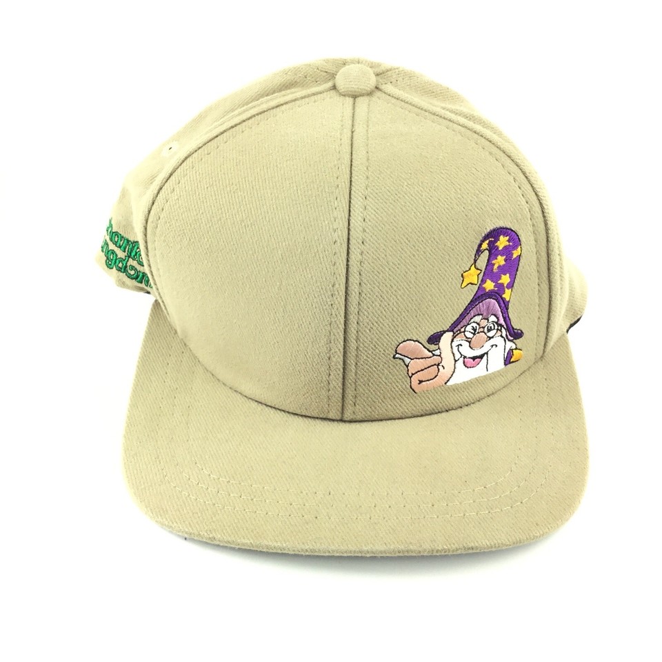 Enchanted Kingdom Embroidered Grand Wizard Logo Baseball Cap Hat Adj ...
