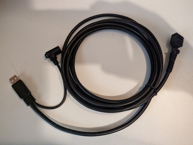VERIFONE P400 PIN PAD CBL282-045-01-A USB DCF RA 2 POWER CABLE for sale ...