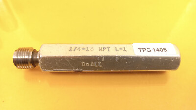 Inspection Gauges - Npt L1 Pipe Thread