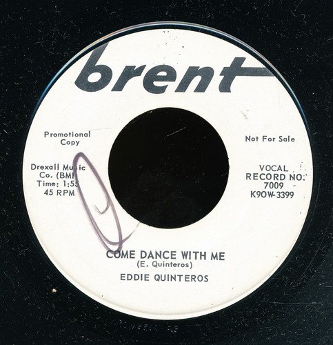 45tk-rockabilly-BRENT 7009-Eddie Quinteros *****PROMO | eBay