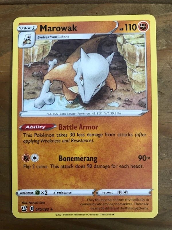 Marowak Evolution Chart