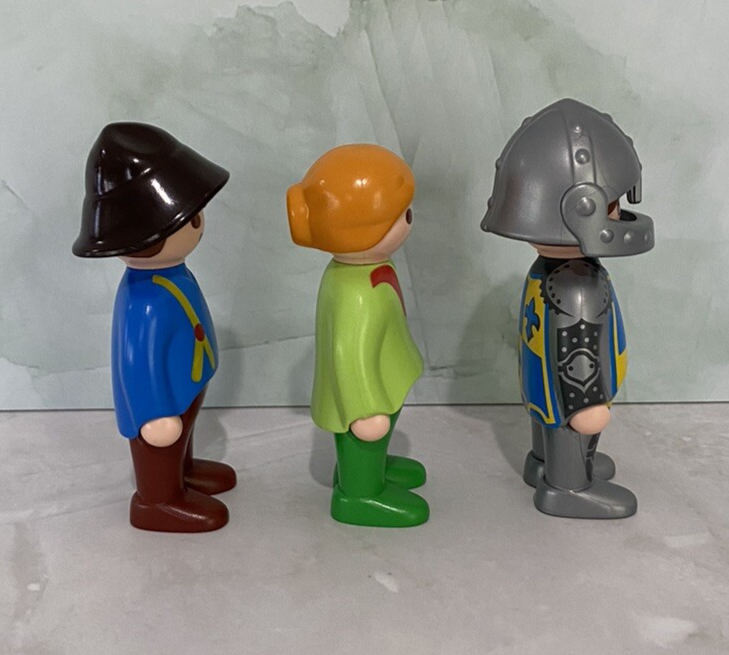 Playmobil People Figures Man Woman Knight Noah Chunky Figure Castle Toy ...