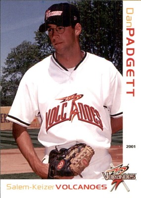 Dan Padgett 2001 Grandstand Salem-Keizer Volcanoes #23 RC *AutographDen ...