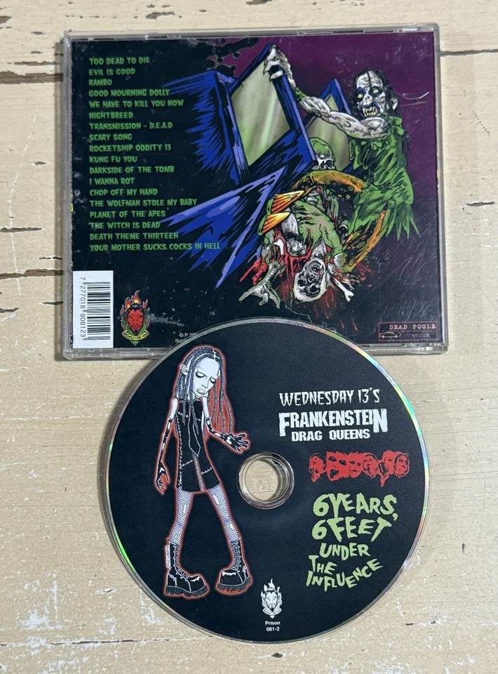 Wednesday 13’s Frankenstein Drag Queens 6 Years, 6 Feet Under The ...