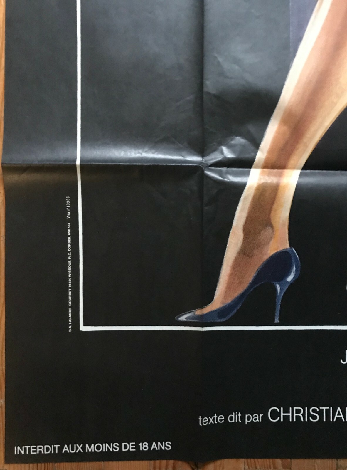 La France interdite, affiche cinéma originale 1984, Brigitte Lahaie ...