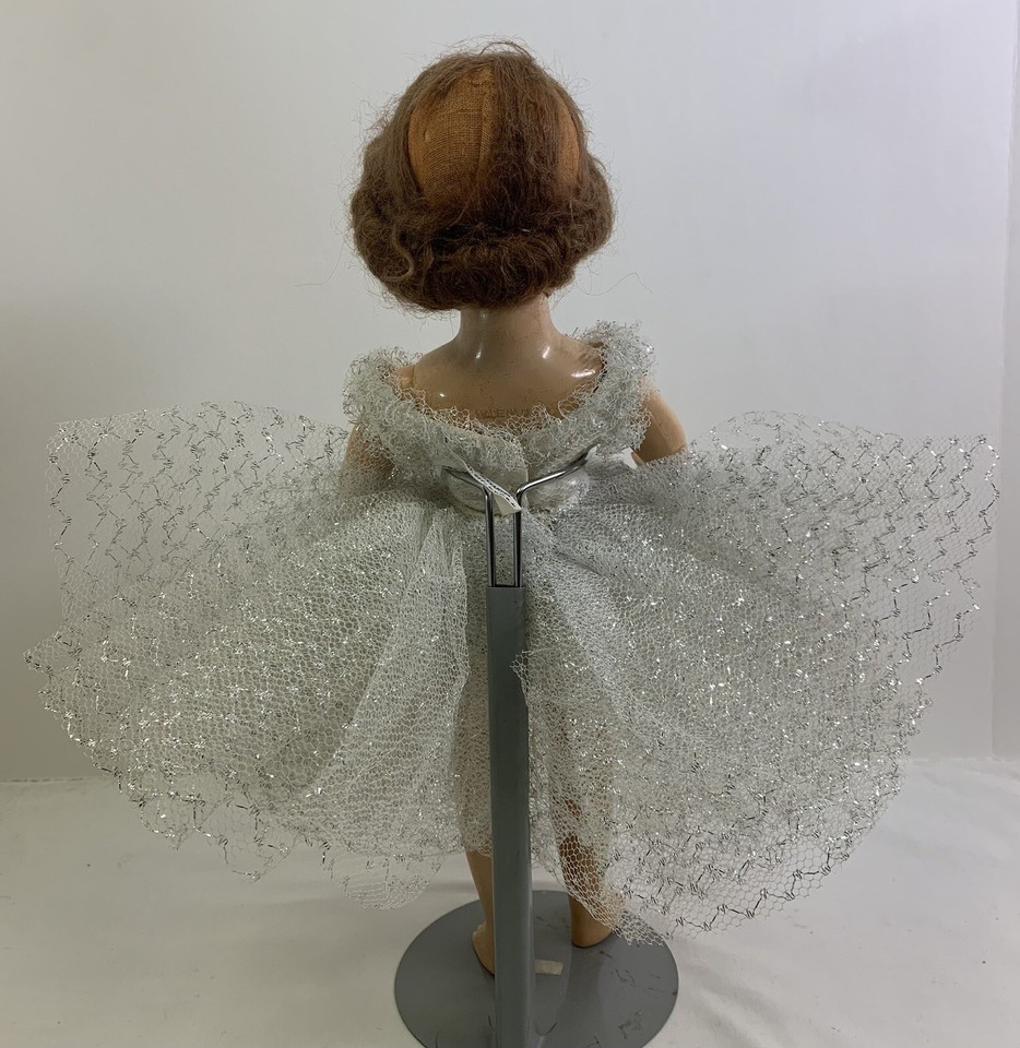 Elise Doll Madame Alexander Ballerina Tutu Costume White & Silver ...