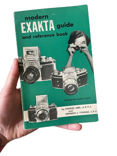 Rare VINTAGE MODERN EXAKTA CAMERA GUIDE AND REFERENCE BOOK 1953 Antique ...