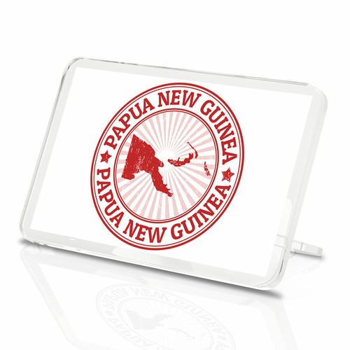 Awesome Papua New Guinea Vinyl Classic Fridge Magnet - Kitchen Cool ...