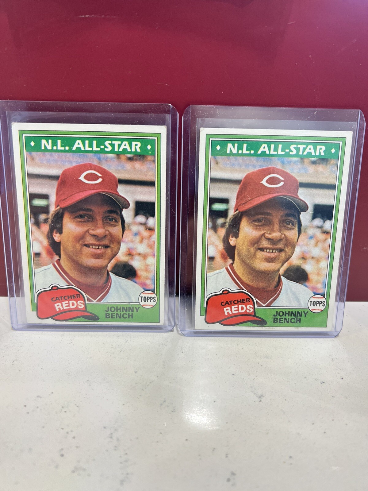 1981 Topps - #600 Johnny Bench ( 2 CARDS) | eBay