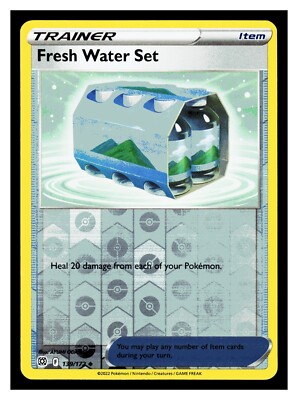 Pokemon Brilliant Stars Fresh Water Set 139/172 Reverse Foil Uncommon ...