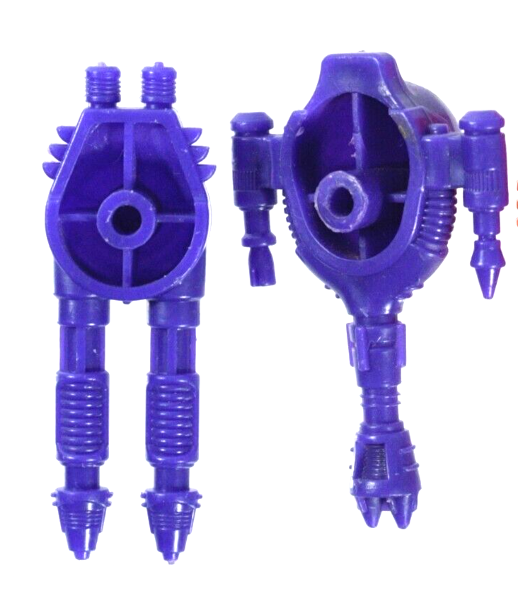 Lot of 2 Starriors ARMORED BATTLE STATION Tomy 1984 Vintage Purple ...