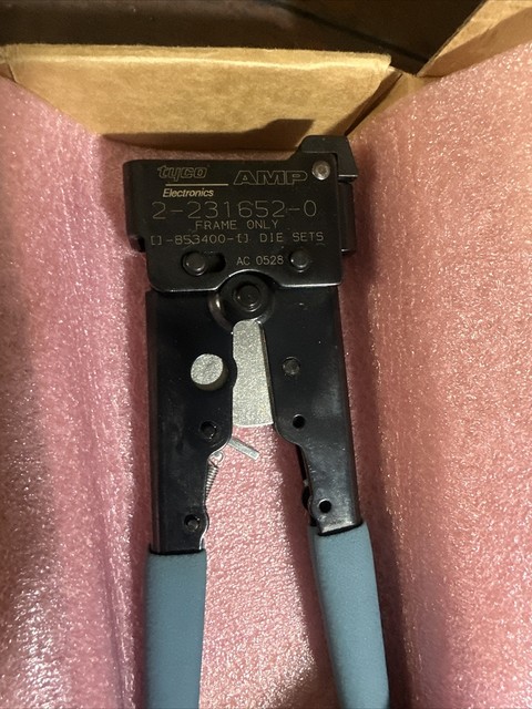 Tyco AMP 2-231652-0 Modular Plug Hand Crimp Tool Rj45 for sale online ...