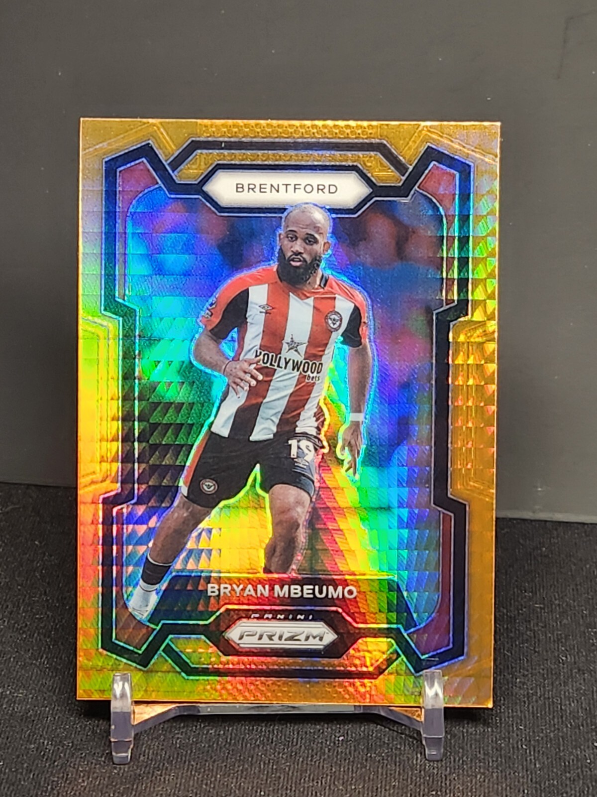 2023-24 Panini Prizm Premier League - Orange Hyper Prizm #143 Bryan ...