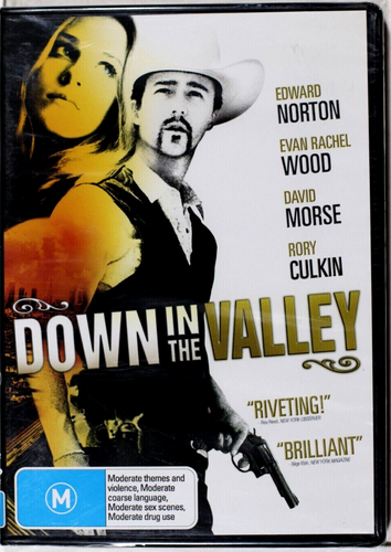 Down in the Valley DVD Edward Norton 2005 Evan Rachel Wood Cult Classic ...