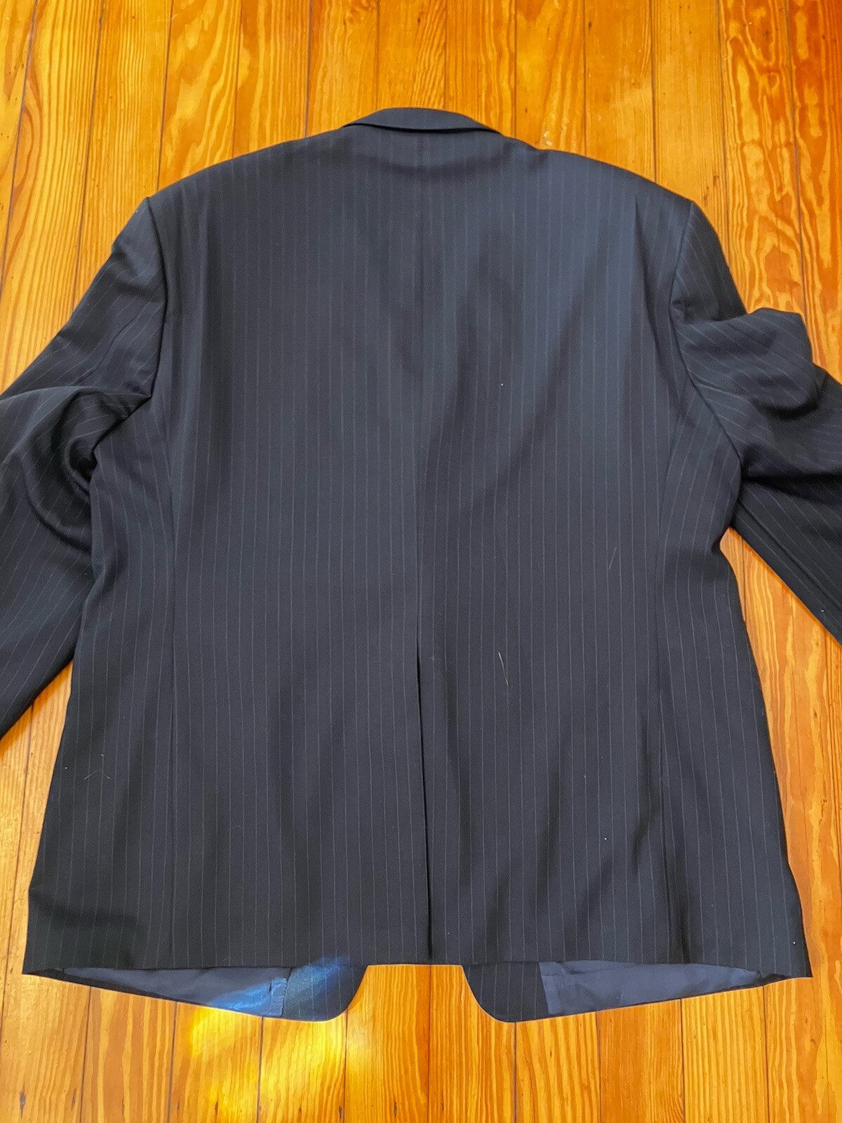 Haggar Black Label Jacket Sport Coat interior pockets Black 48R ...