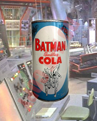 Batman 1966 TV Show Coca Cola Can Advertisement Bat Cave Art 8x10 Photo ...