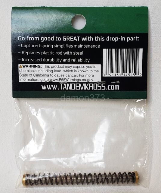 TK Ruger Sr22 Captured Guide Rod Recoil Spring Assembly Stainless ...