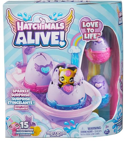 Hatchimals: Alive! Make A Splash Playset - (Blind Box) 778988499696 ...