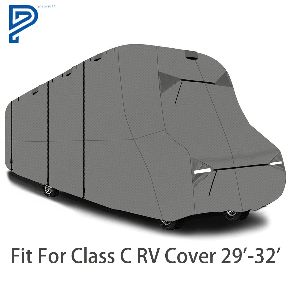 29'-32' Waterproof Class C RV Cover 6-Ply Motorhome Camper Storage | eBay