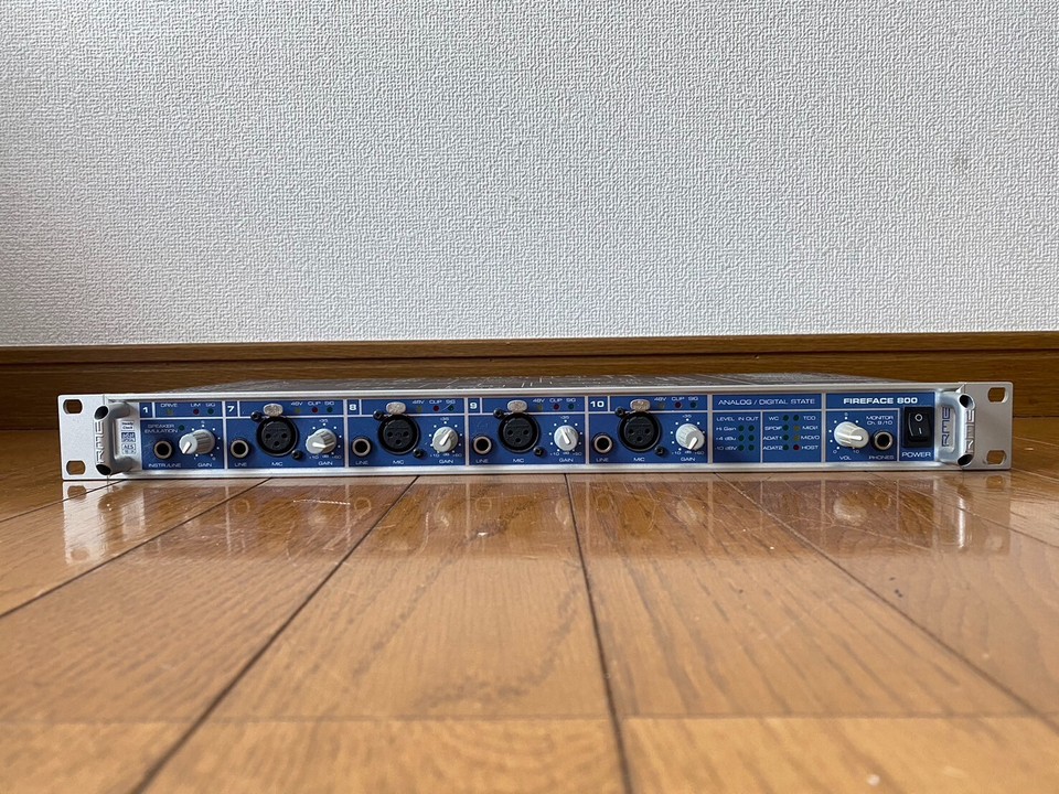 RME Fireface 800 Firewire Audio Digital Recording interface Confirmed ...