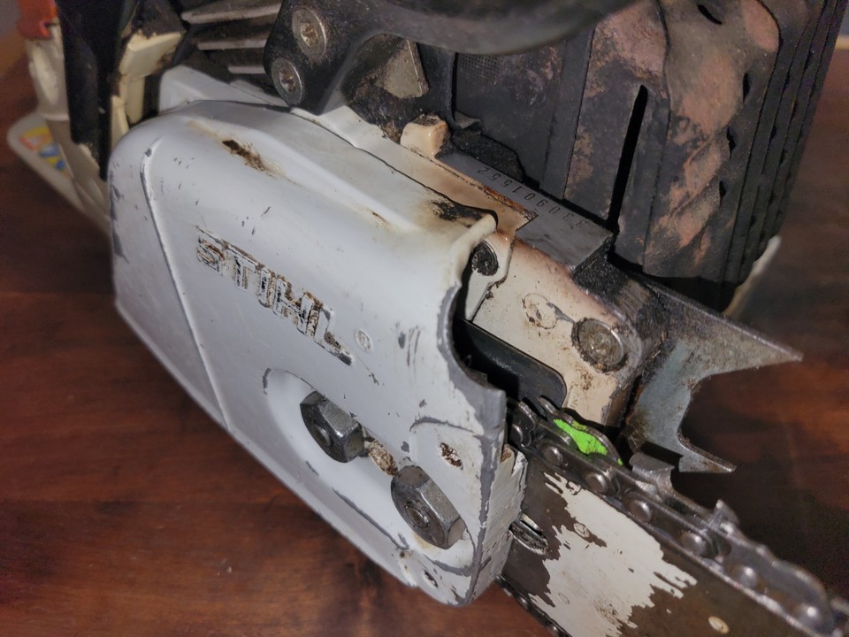 Stihl 038 AV Magnum Chainsaw With 20" Bar And Chain Runs Used Chainsaw ...