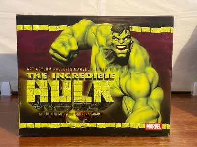 Art Asylum Marvel Milestones The Incredible Hulk Statue 1966/2500 ...