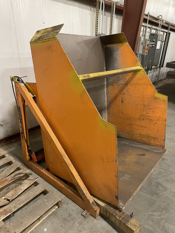 Econo Lift SD36-40-4836 Hydraulic Gaylord Box Bin Hopper Tote Dumper ...