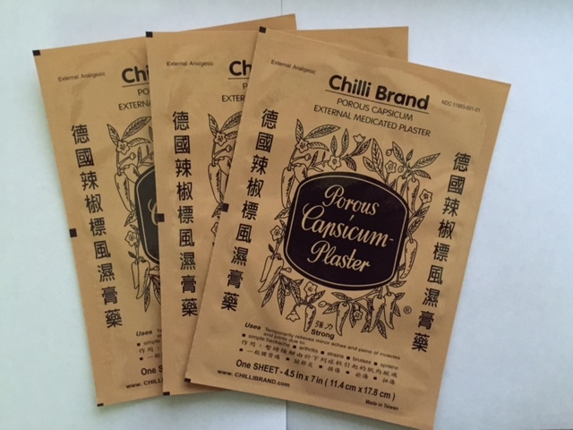 Solstice Medicine Astrapharm Chilli BRAND External Medicated Plaster 24 ...