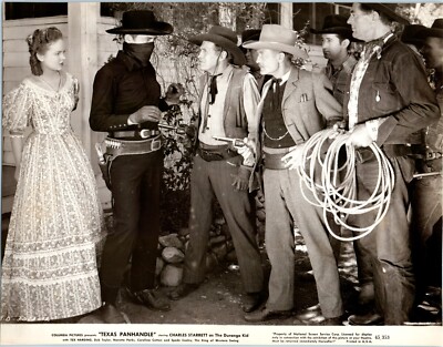 CHARLES STARRETT 1945 Texas Panhandle Columbia Pictures Orig. Movie ...
