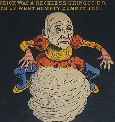 Victorian Weird Humpty Dumpty Sea Foam Gantz Jones & Co | eBay