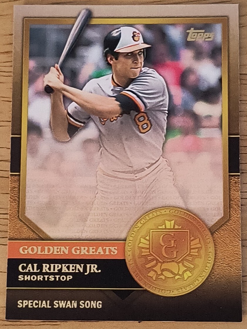2012 Topps Golden Greats Cal Ripken Jr. Baltimore Orioles #GG-43 Insert ...