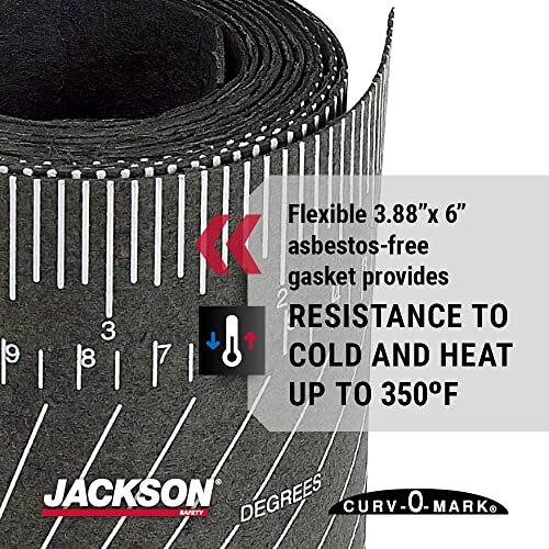 Jackson Safety 14753 Pipe Measure Tool Wrap Around Tape, Flex, Large ...