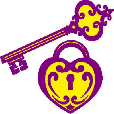 30 Custom Purple Lock & Key Personalized Address Labels | eBay