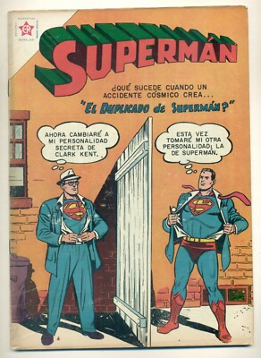 SUPERMAN #151 El Duplicado de Supermán, Novaro Comic 1958 | eBay
