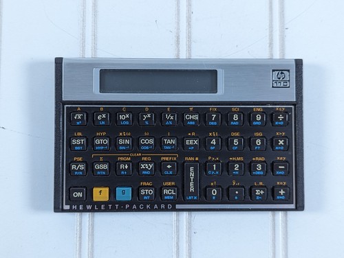 Hewlett-Packard HP 11C Scientific Calculator, made in USA, 1984, tested ...