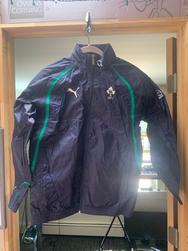 Vintage Puma IRFU Windbreaker (Irish Rugby Football Union Team Jacket ...