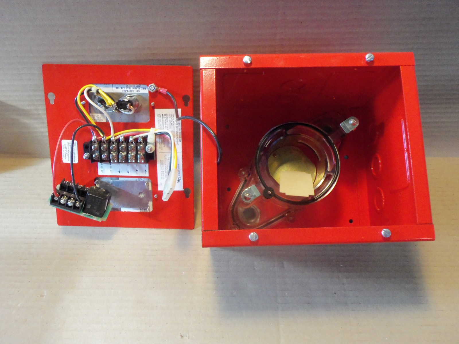 New Edwards Duct Smoke Detector 6265B-002 Duct Detector Housing Fire ...