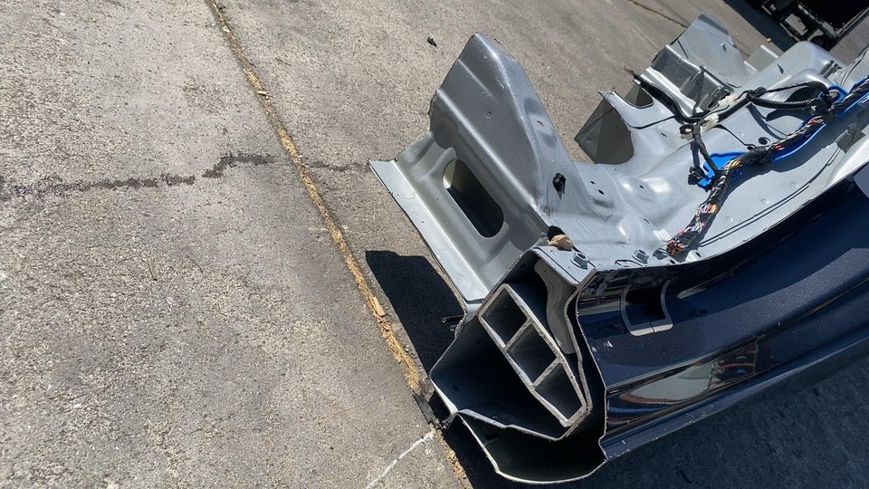 ⭕ 24-25 Model 3 Rear Driver Side Quarter Panel Structure Cutout Left ...