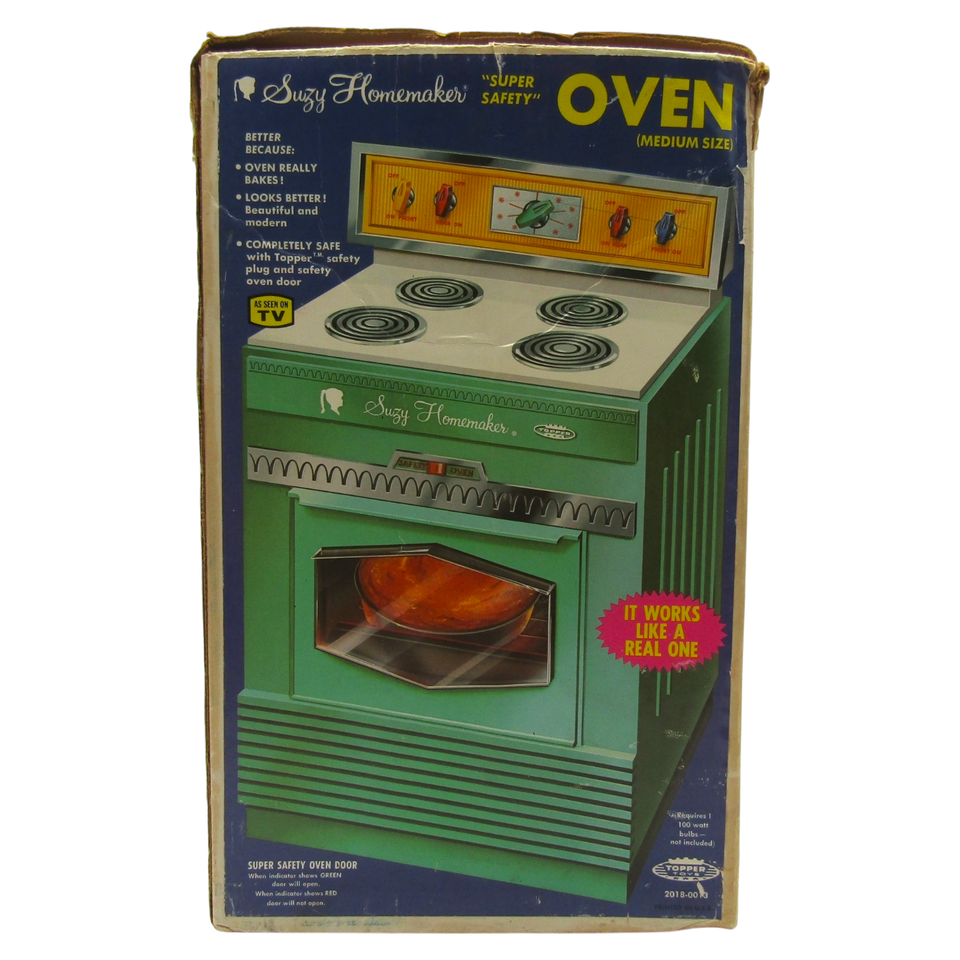 VTG 1960's Topper Toys SUZY HOMEMAKER Kitchen Safety Oven Stove w Box ...