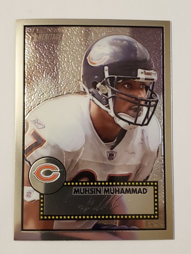 2006 Topps Heritage THC15 Muhsin Muhammad Chrome /1952 Chicago Bears | eBay