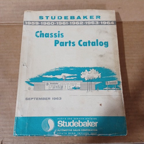 1959-1964 Studebaker Car Original Factory Chassis Parts Catalog | eBay