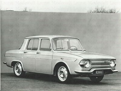 RENAULT R 10 Major 1965 Werkfoto Pressefoto Foto Photograph Photo Auto ...