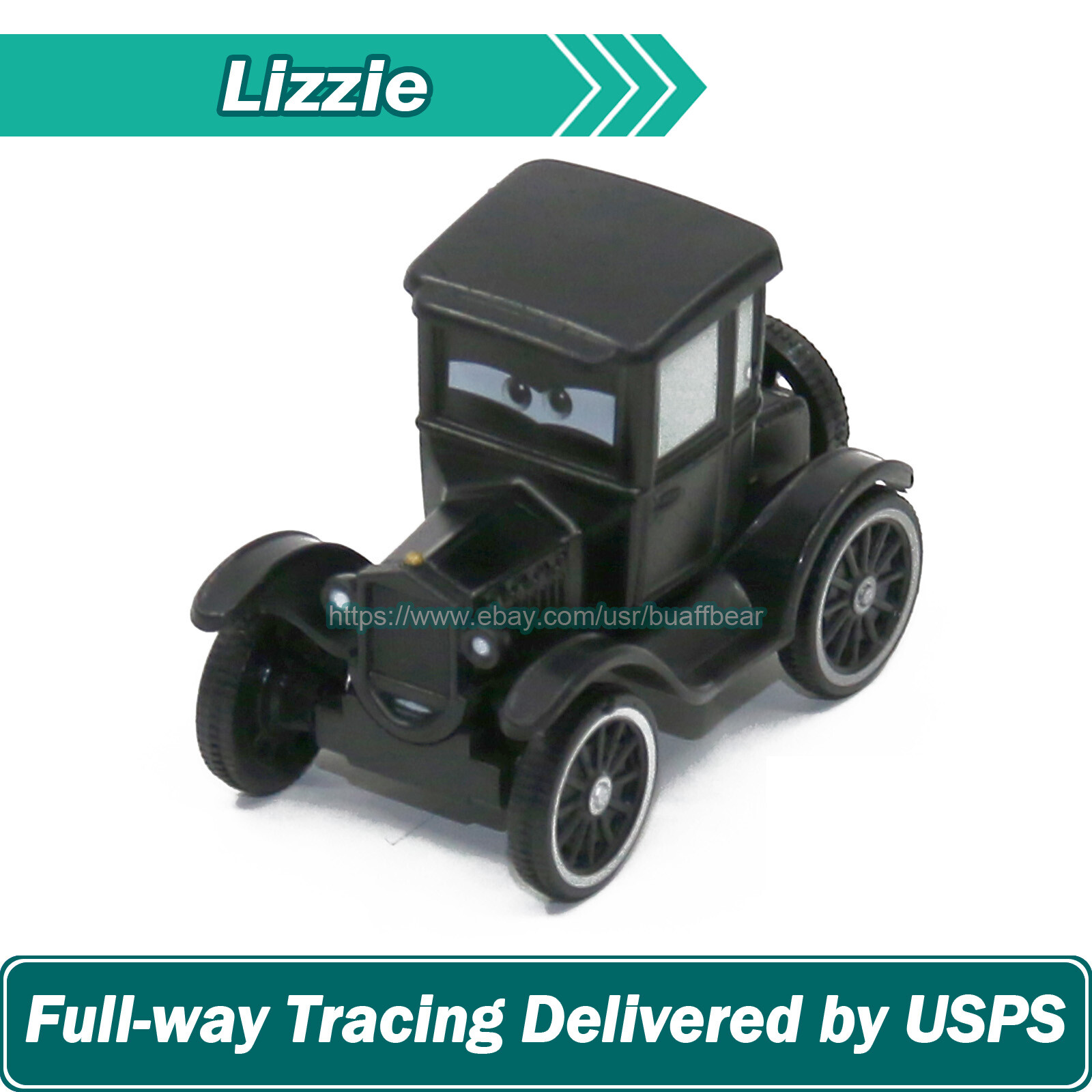 Disney Cars Lizzie Diecast