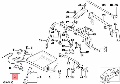 Genuine BMW E38 725tds 728i 728iL 730d 730i 730iL Glove Box Lock ...