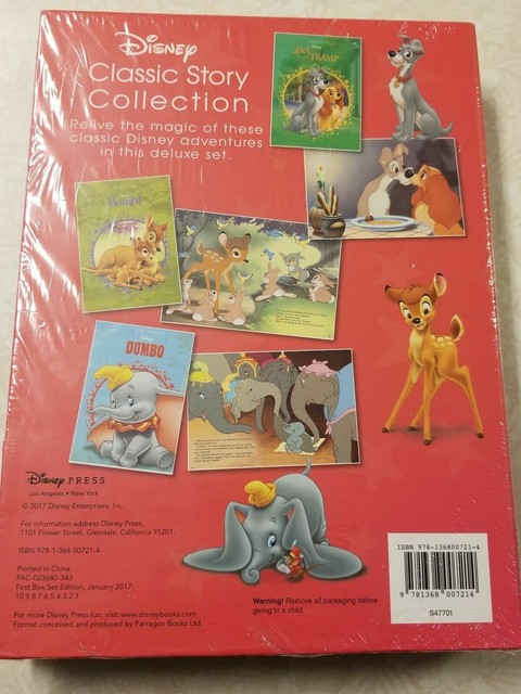 Disney Classic Story Collection 3 Movie Storybooks Hardcover 2017 No ...