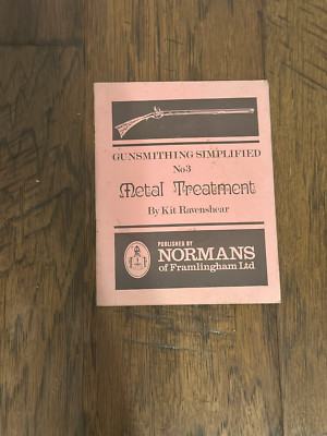 Gunsmithing Simplified No. 3 - Metal Treatment | eBay