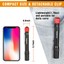 EverBrite 2 Pack Super Bright LED Flashlight Penlight 3 Modes w/AAA ...