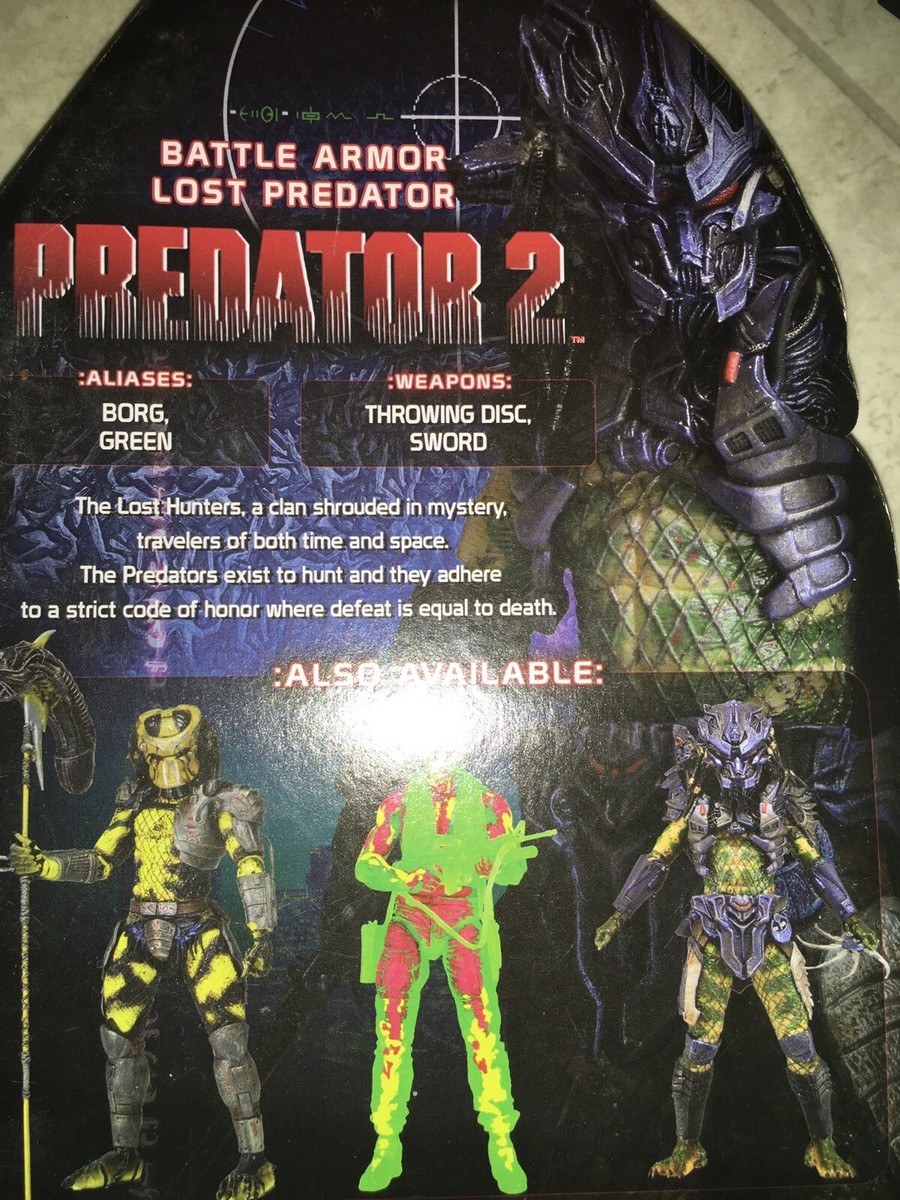 Plastic Heap Neca Series 11 Battle Armor Lost Predator FigureFan Zero